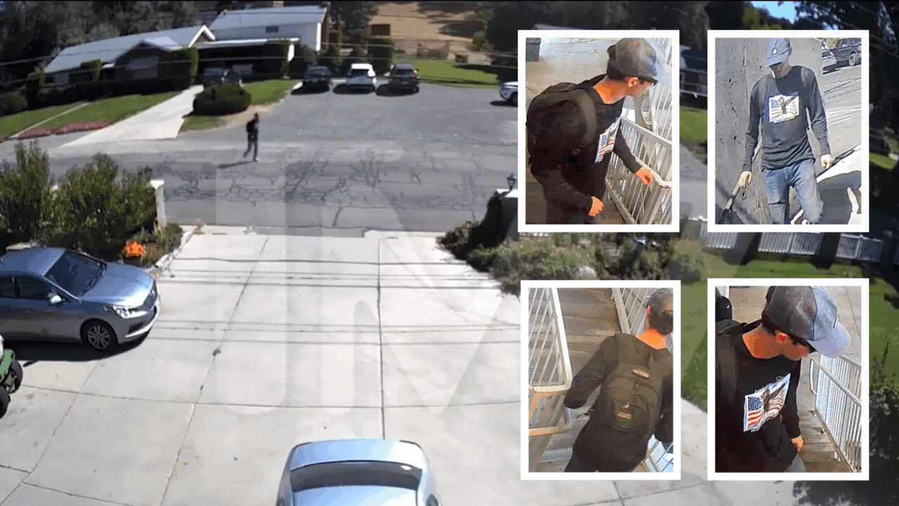 Charlie Kirk assassination: Surveillance video shows person of interest limping away in Utah ...