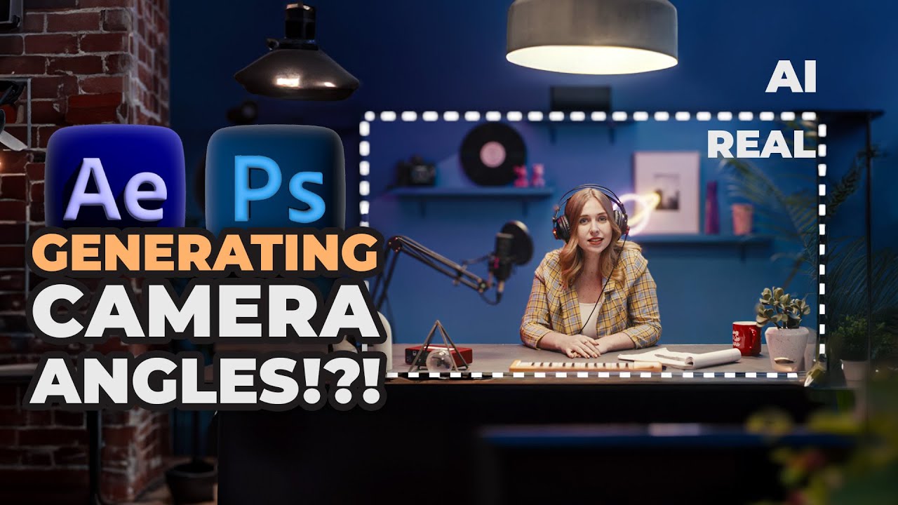 Generative Fill for Video: Fake Camera Angles in Photoshop & After Effects