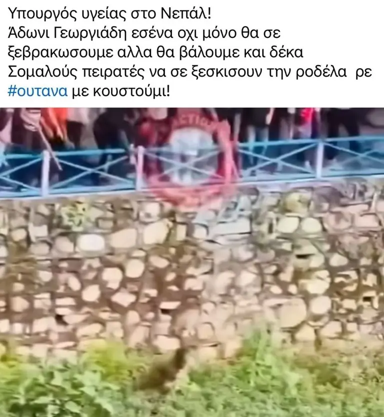 "Θα σε καθαρίσω": Συνελήφθη άτομο που απείλησε στο "Χ" τον Άδωνι Γεωργιάδη