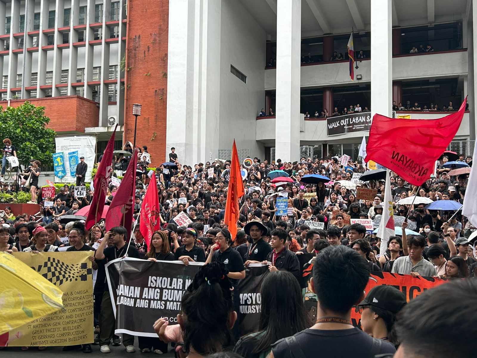 LOOK: Thousands of UP students hold Black Friday protest