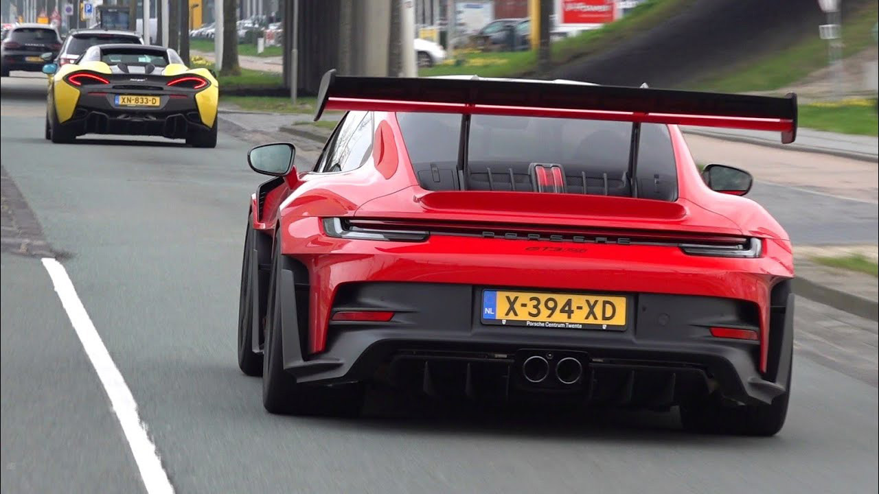 Supercars op straat – 992 GT3 RS, SVJ Novitec, BRABUS 992, SF90, 750S ...