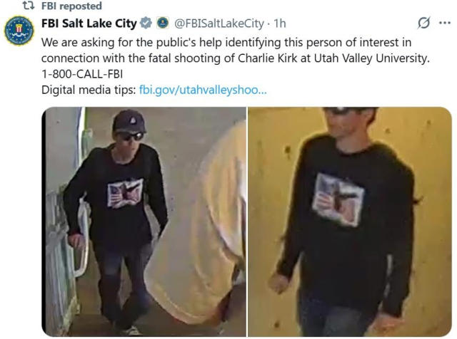 "제보하면 현상금 1억"…단 1발로 '트럼프 측근' 암살에 FBI 초강수