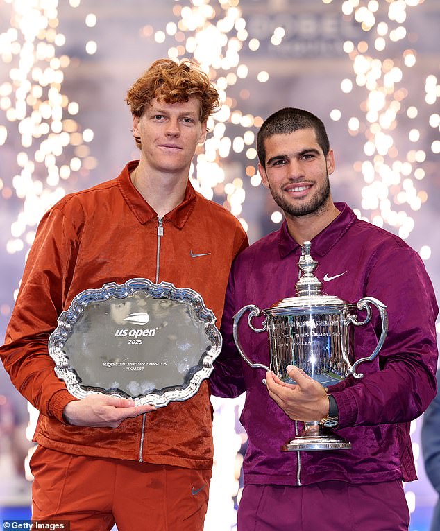 Tennis's superstar love triangle: Carlos Alcaraz and Jannik Sinner ...