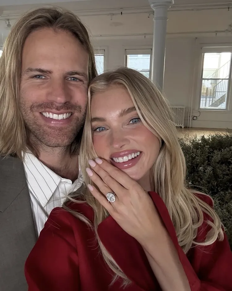 Elsa Hosk e il suo anello di fidanzamento Tiffany da 5 carati che urla old money vibes