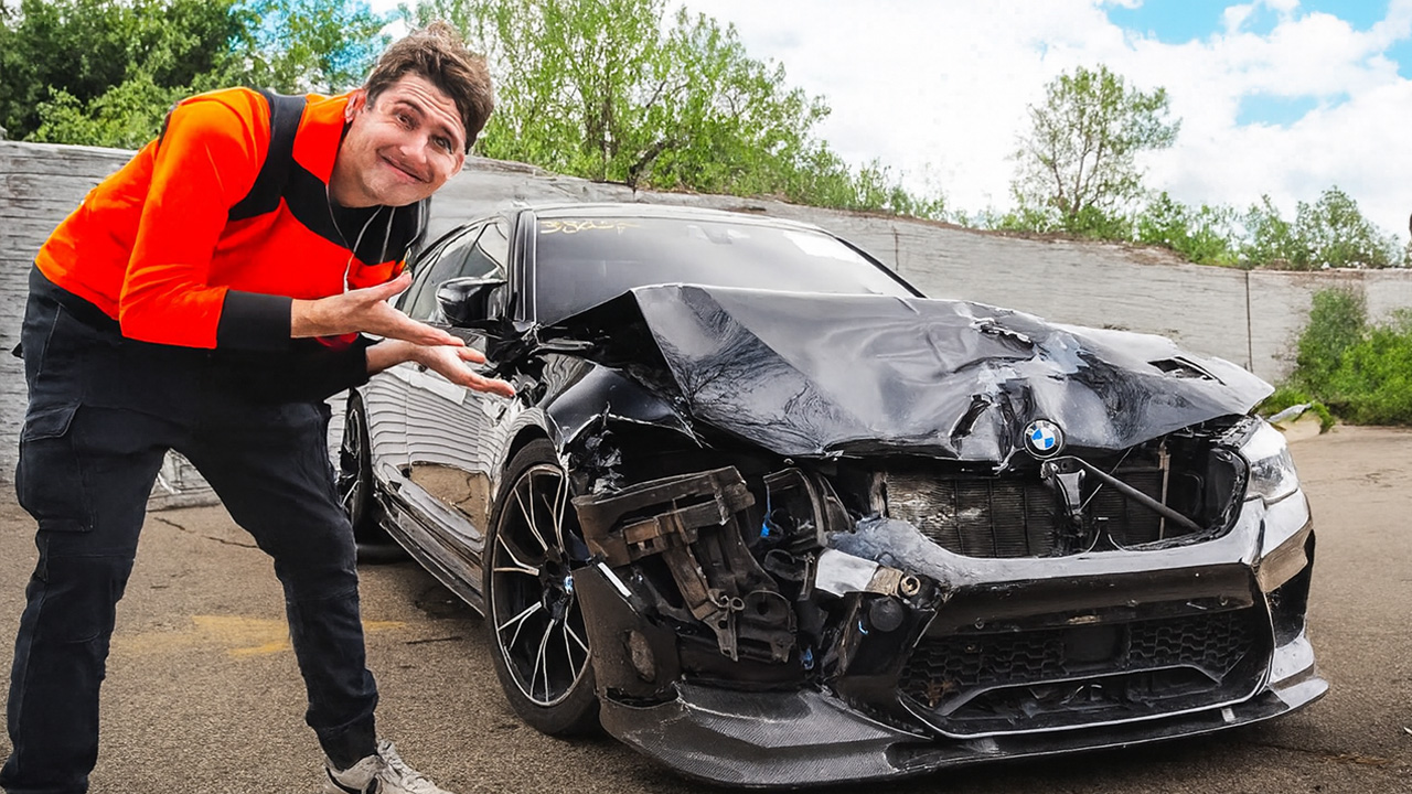 Buying a Wrecked BMW M5 for Restoration