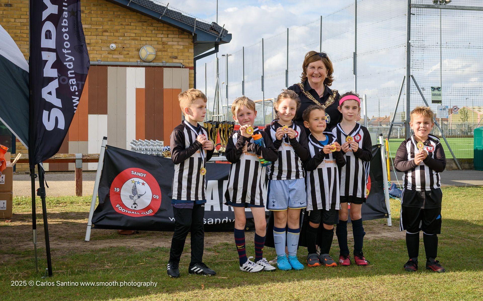 Sandy Town Council congratulates Sandy Football Club on a fantastic ...