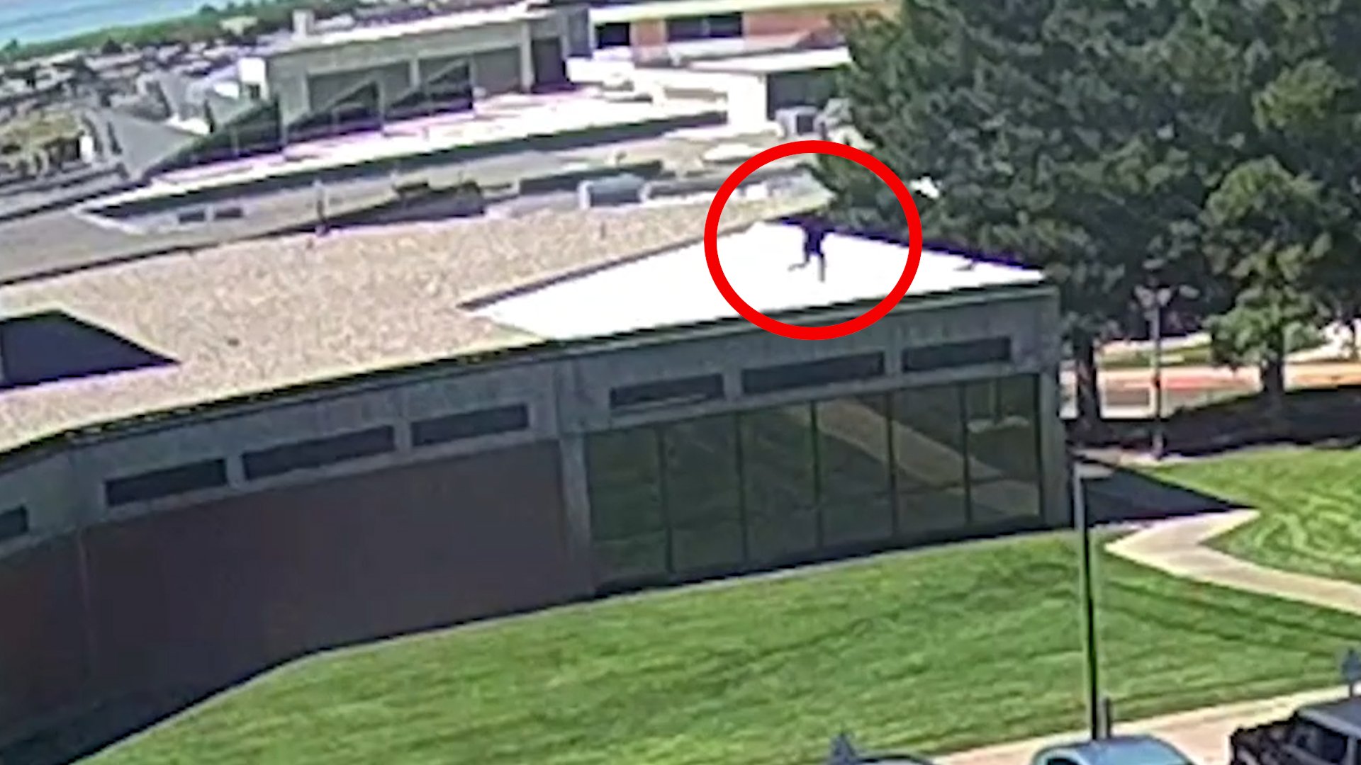 FBI releases video of Charlie Kirk shooting suspect jumping from rooftop and fleeing