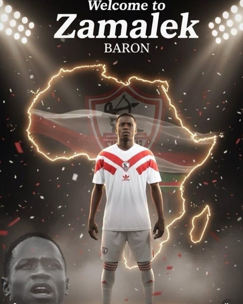 Kenya star Baron Ochieng signs for Egyptian giant Zamalek