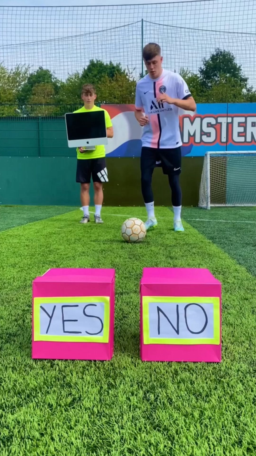 Prize or Forfeit Soccer Challenge