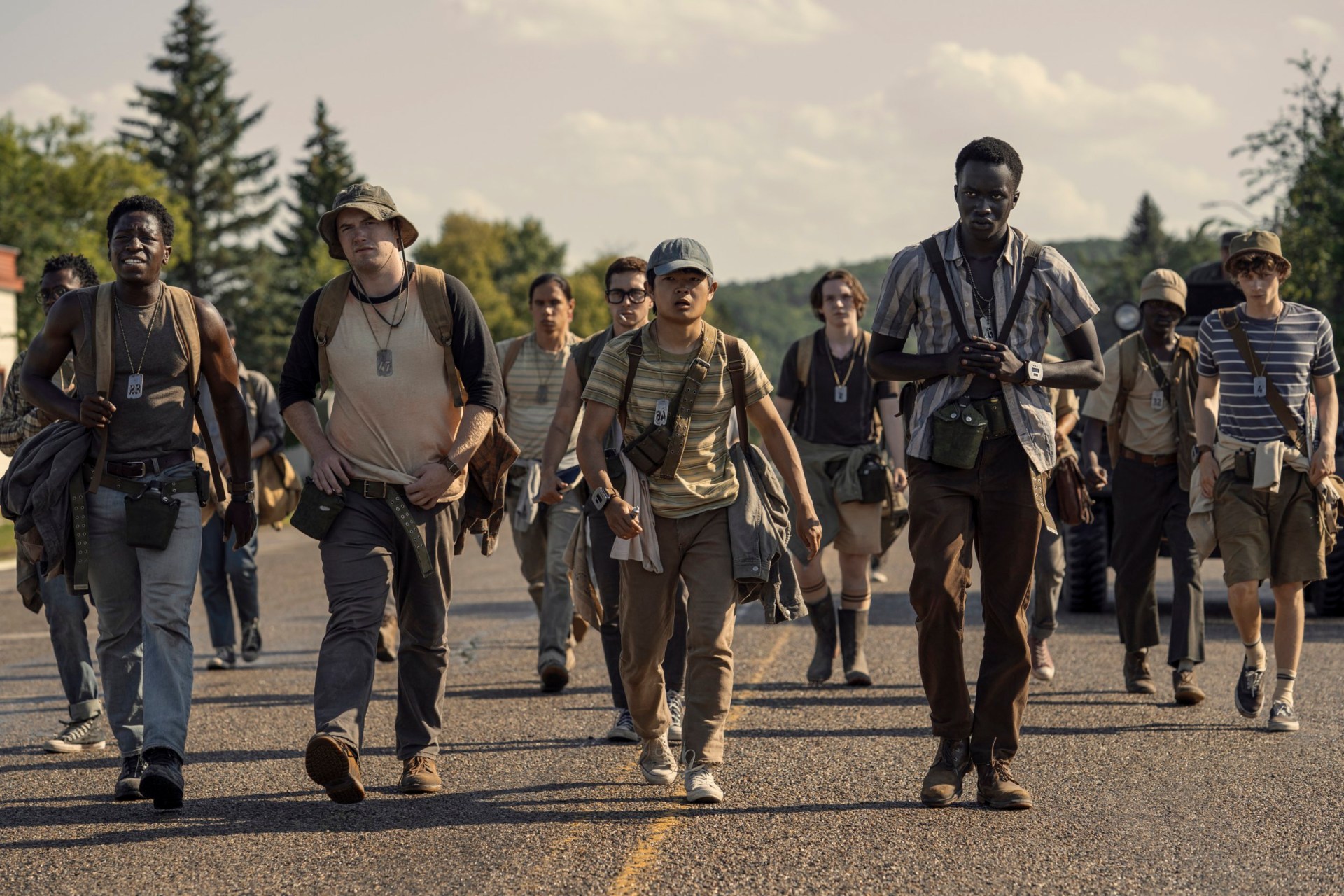 The long walk is finally here