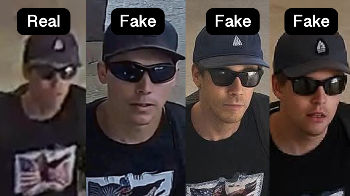 Stop sharing fake, AI-generated photos of Charlie Kirk shooting suspect