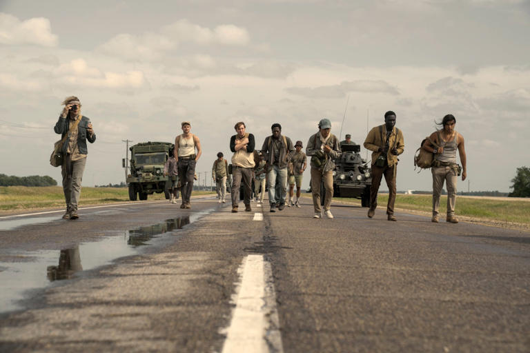 The long walk is finally here