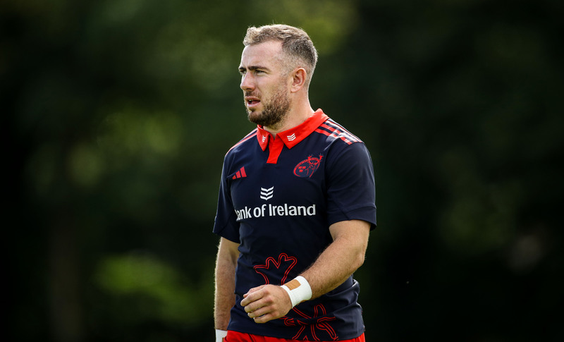 'I love the place. There's nothing better for me than playing for Munster'