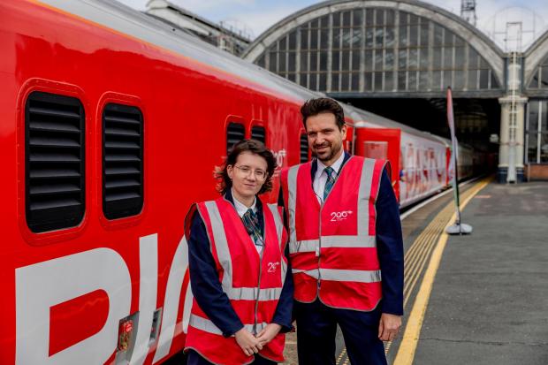 Father and daughter train drivers part of Rail 200 exhibition at ...