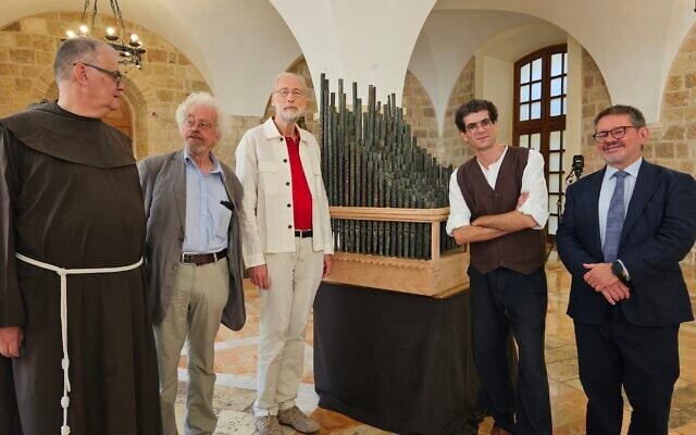 ‘Oldest organ in Christendom’ makes music in Jerusalem after centuries ...