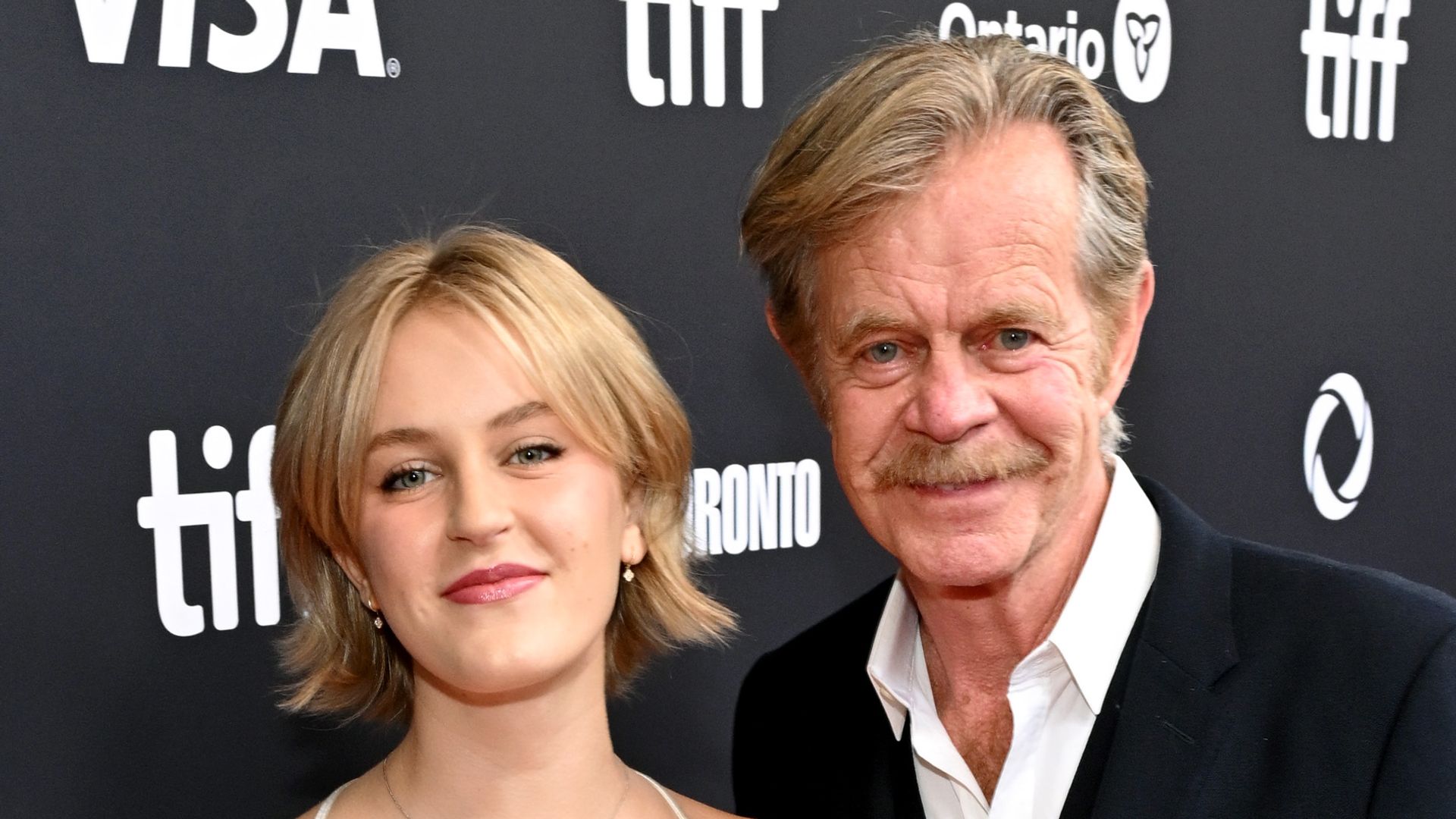 Felicity Huffman's daughter Georgia stuns in metallic dress during rare ...