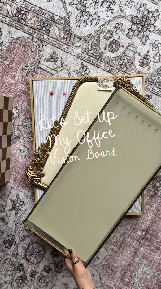 DIY Linen Pin Board: The Perfect Vision Board for Your Desk