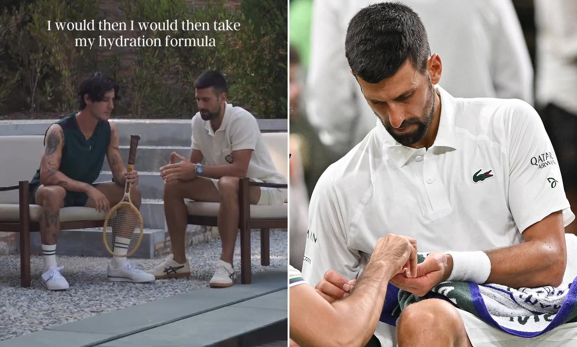 Novak Djokovic, 38, reveals secrets behind his incredible physique