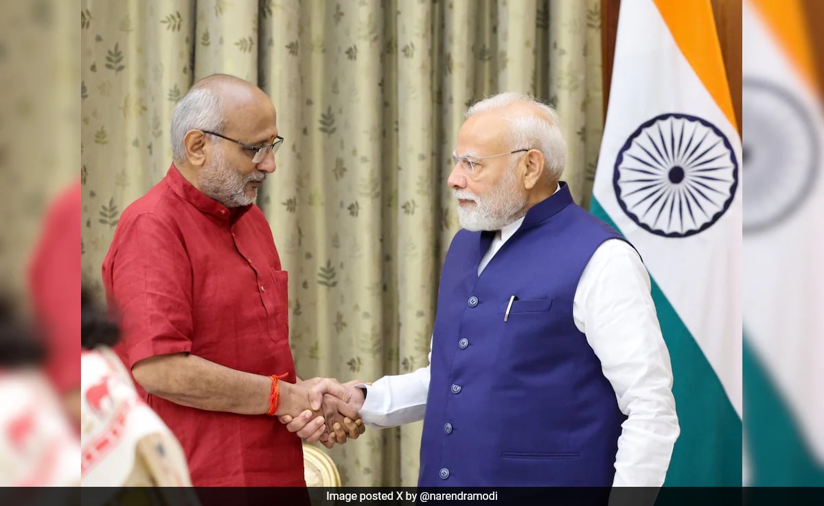 "Wishing Him A Successful Tenure": PM Modi Congratulates CP Radhakrishnan