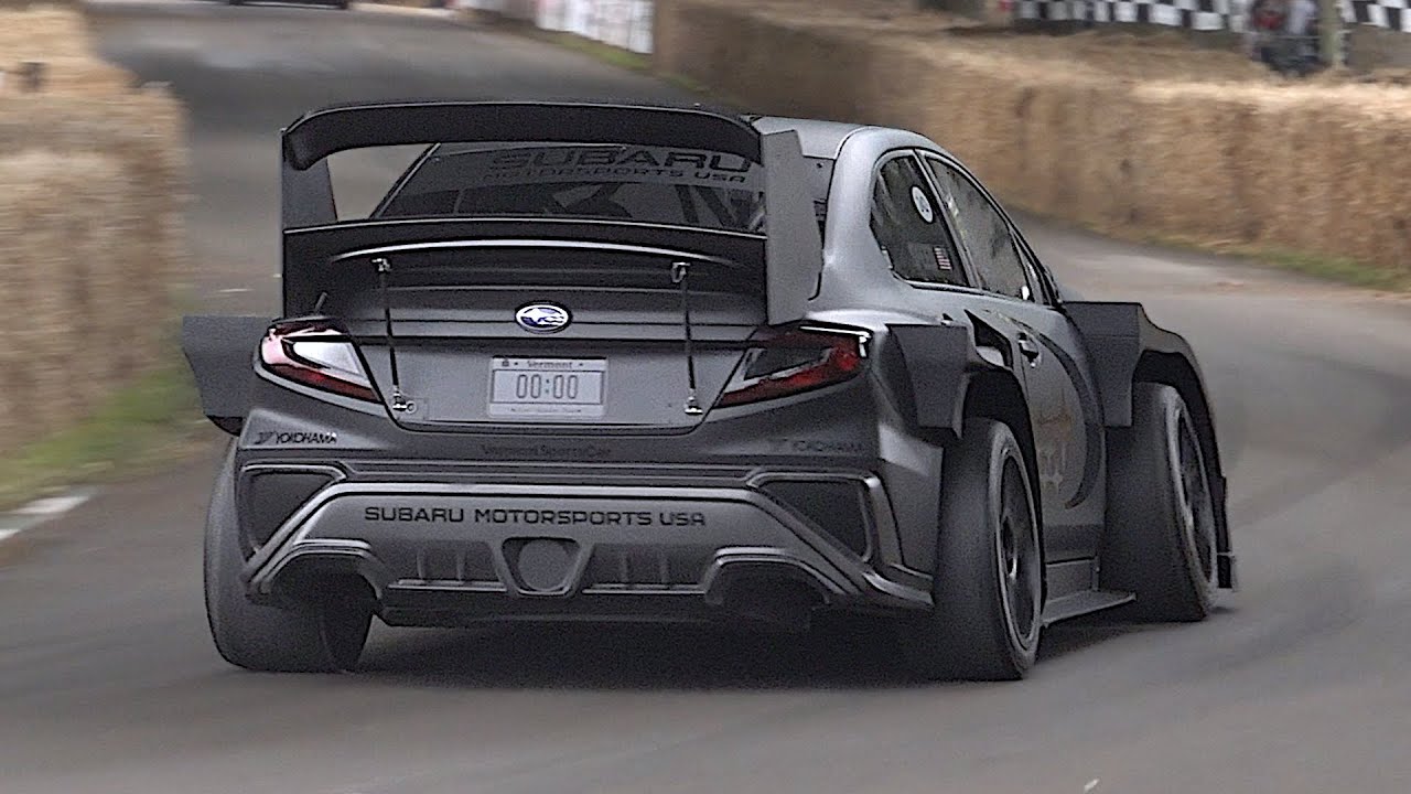 Subaru WRX Project Midnight at Goodwood