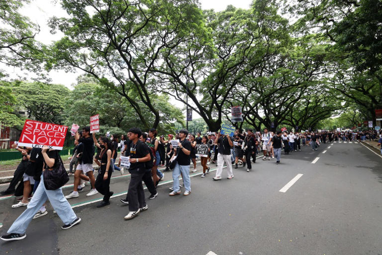 Over 3,000 UP students, faculty, staff walk out of classes to protest ...
