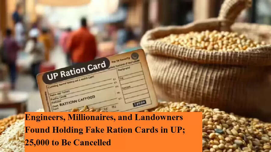 Engineers, Millionaires, and Landowners Found Holding Fake Ration Cards ...