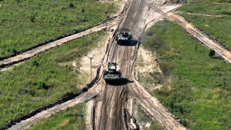 Ryssland och Belarus inleder stor militärövning