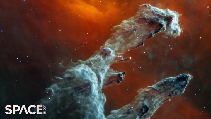 Webb Space Telescope captures stunning Pillars of Creation image ...
