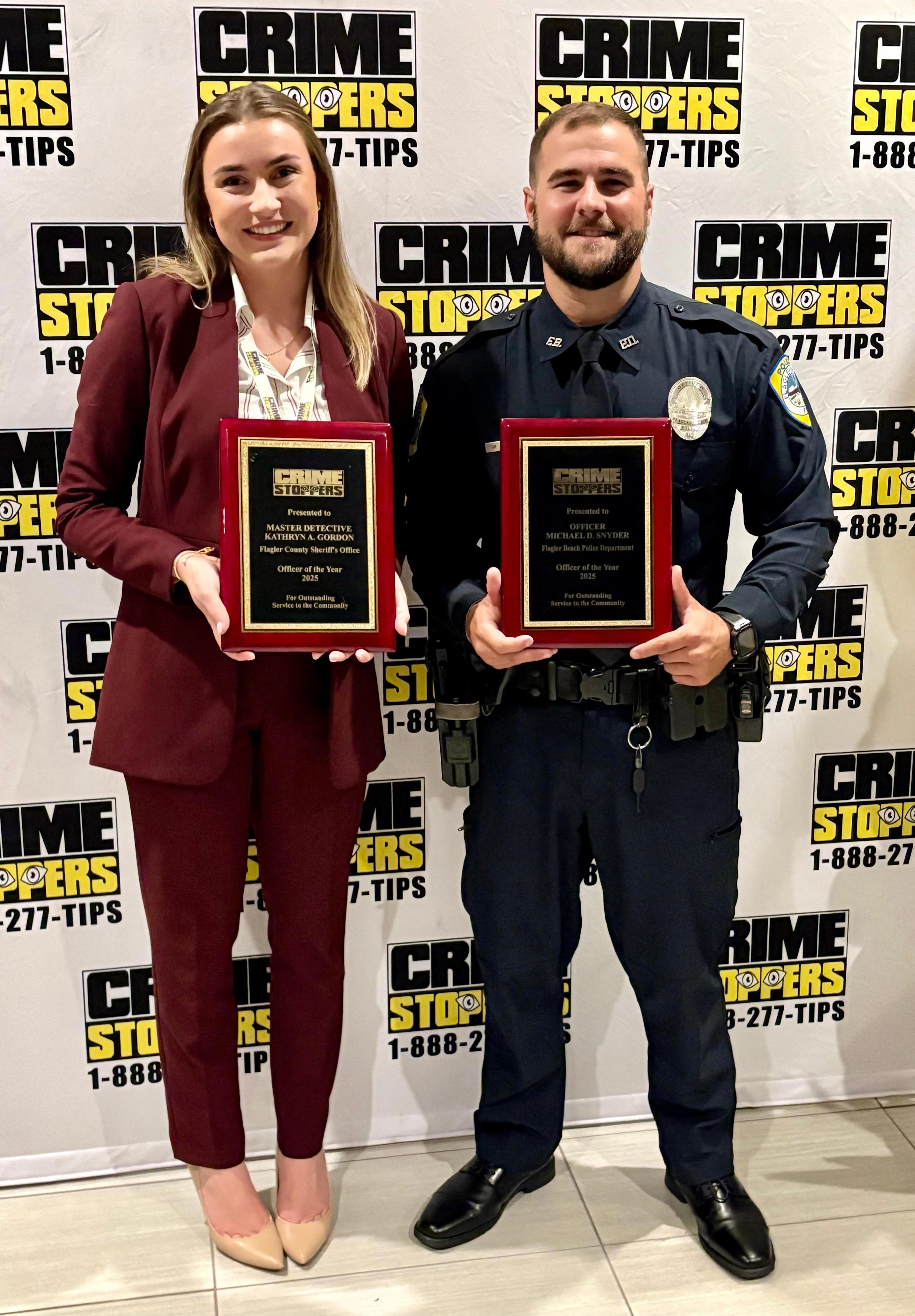 Flagler Sheriff's Office detective, Flagler Beach Police officer ...