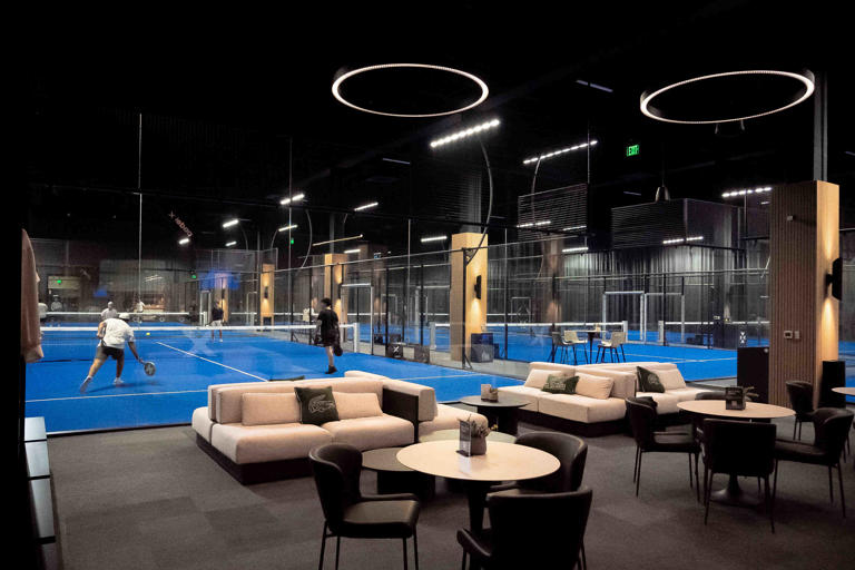 Miami's Padel X opens upscale, eight-court indoor racquet facility in ...