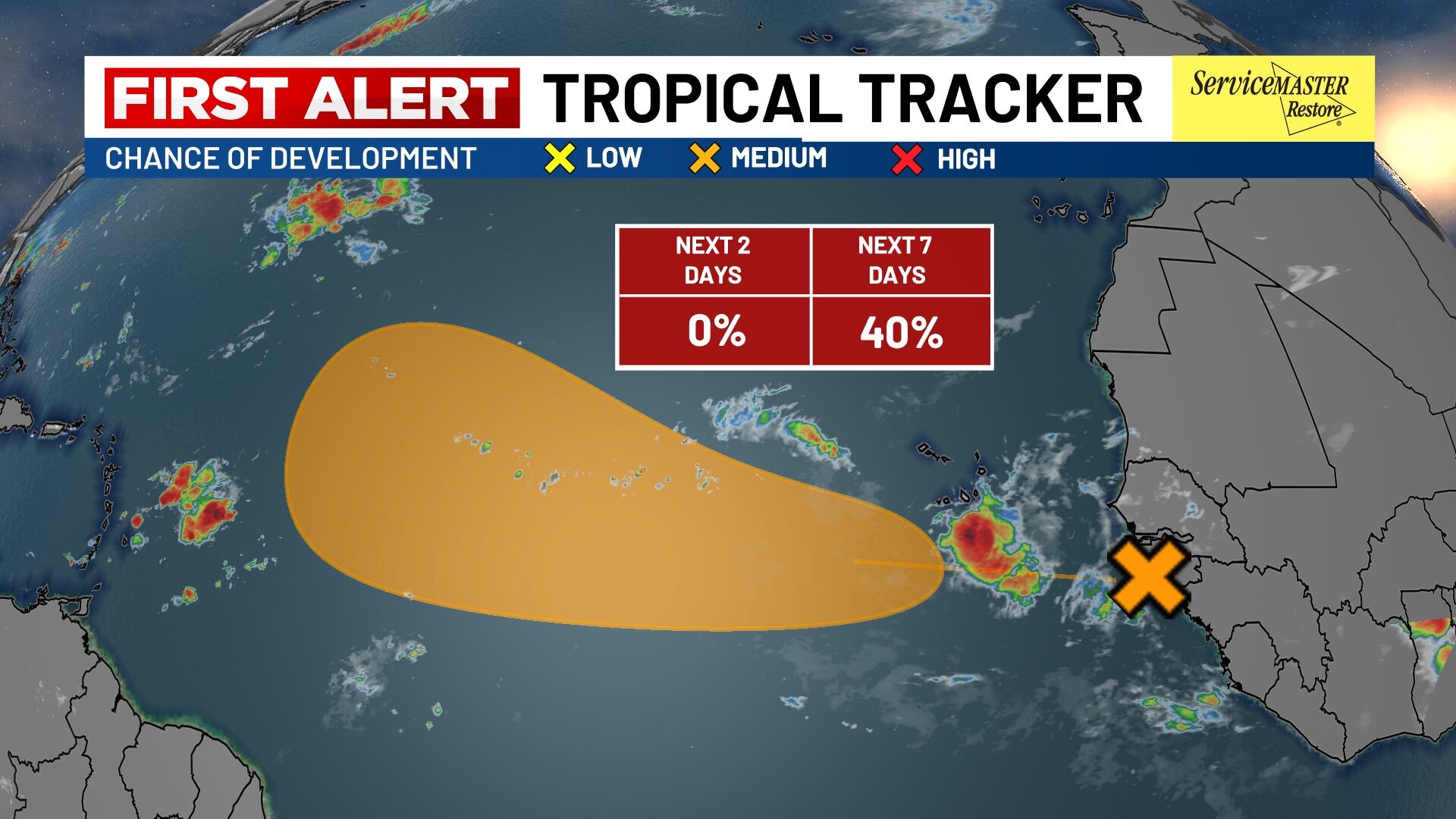 TRACKING THE TROPICS: Tropical wave emerges from African coast