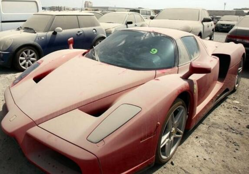 Dubai's supercar graveyard: Why do thousands of luxury cars remain ...