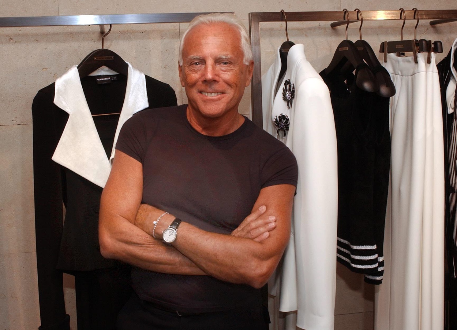 Armani deja a su Fundación y a su compañero y mano derecha Dell'Orco al ...