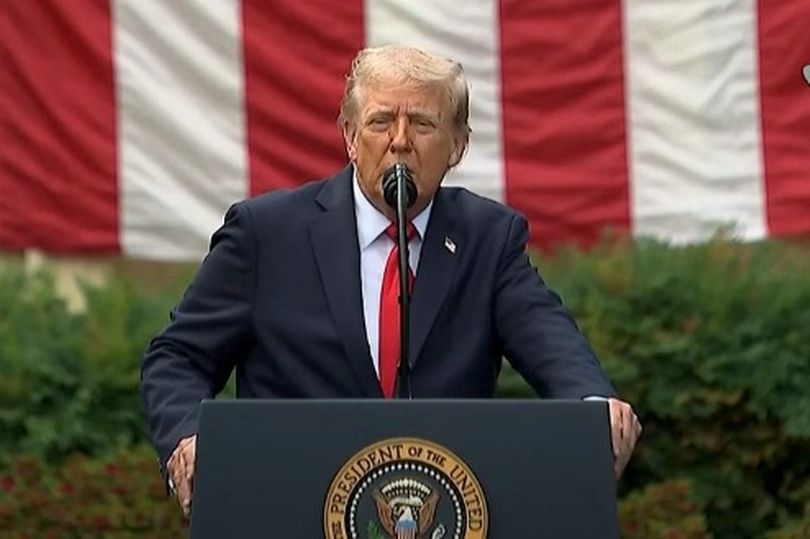Trump grips podium in new health fears as 'he's been to dentist or had ...
