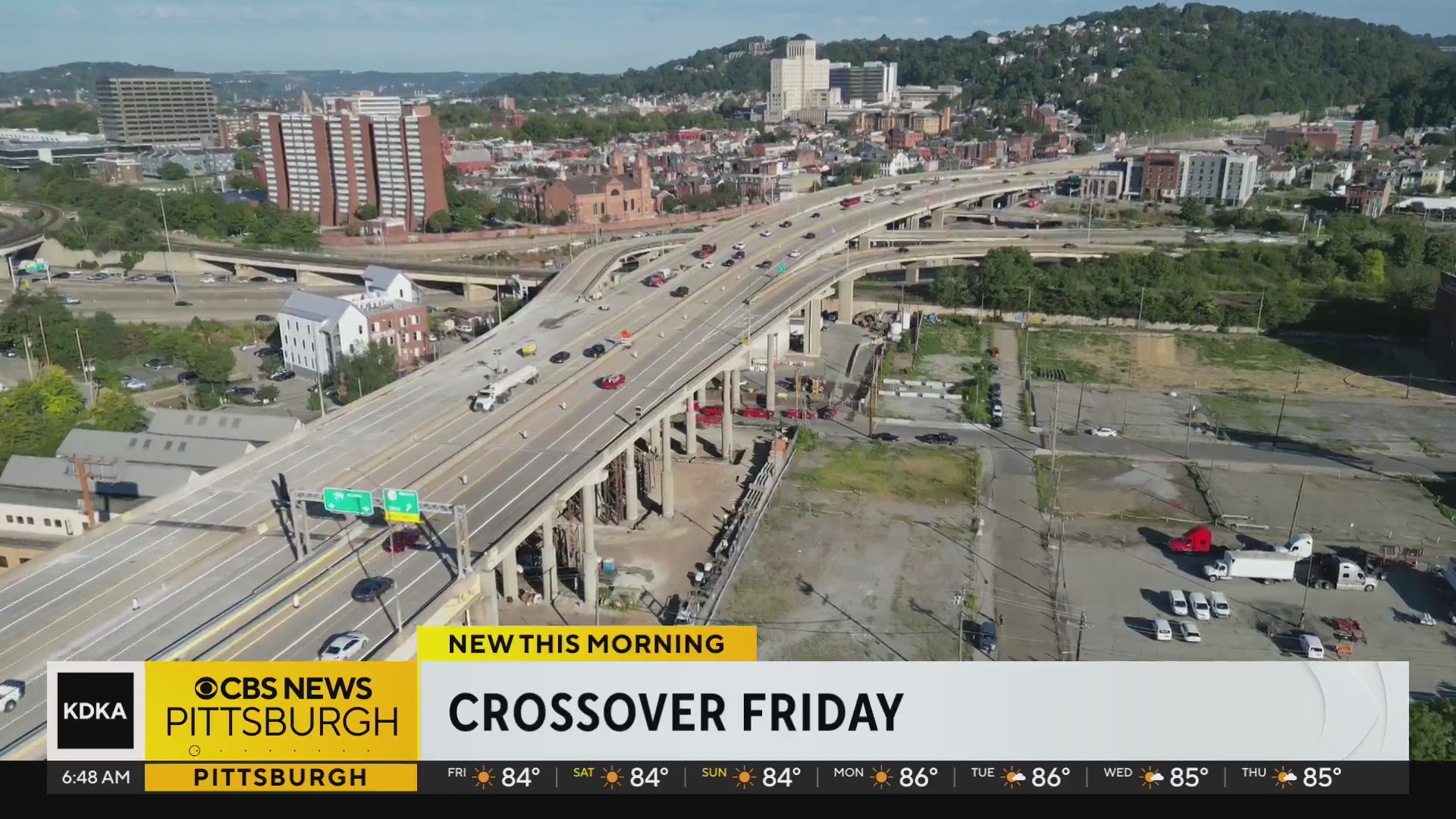 Crossover Friday: Traffic changes coming to Pittsburgh