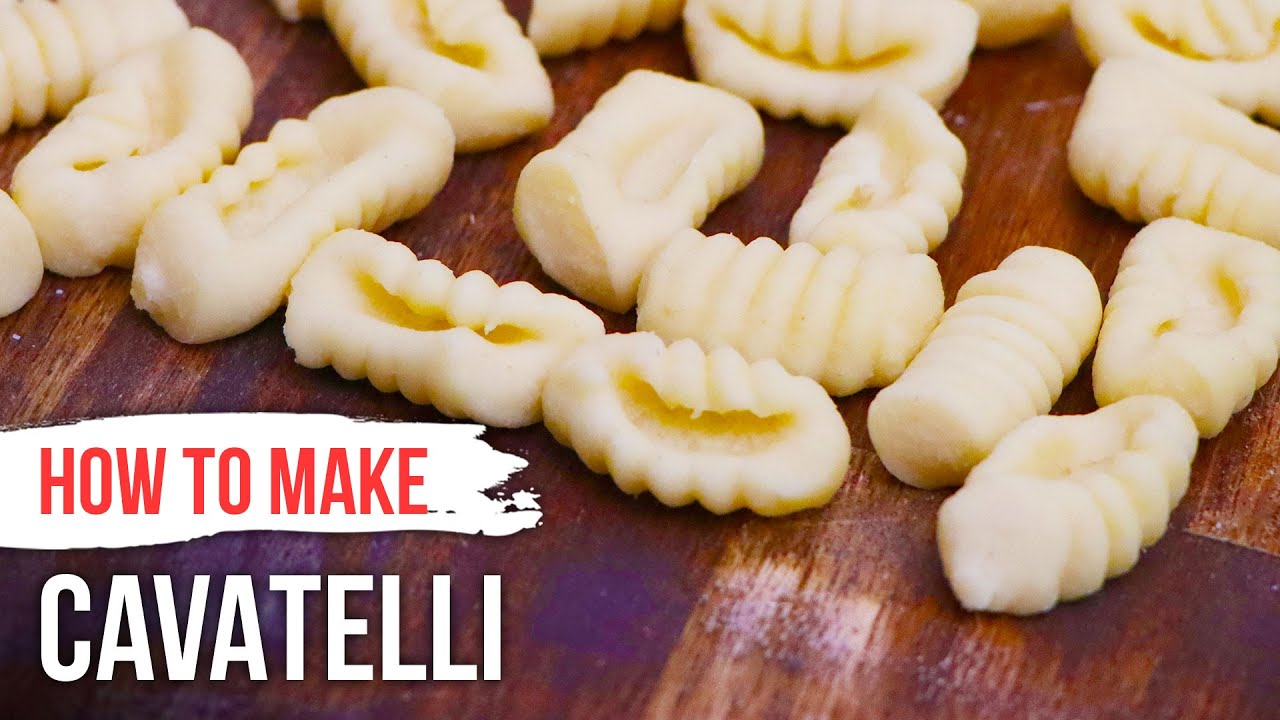 Mastering Cavatelli Pasta - Fresh, Chewy, and Made by Hand