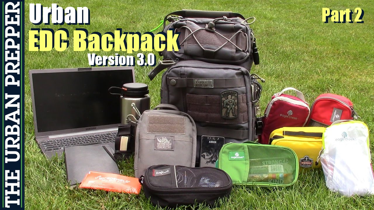 Urban EDC backpack v3.0 part 2 by TheUrbanPrepper