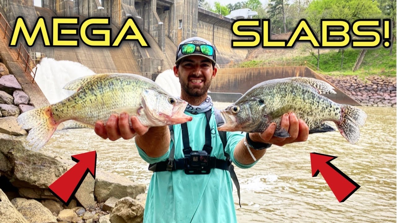 Fishing Spillway for Slab Crappie and Spicy Fish Feast