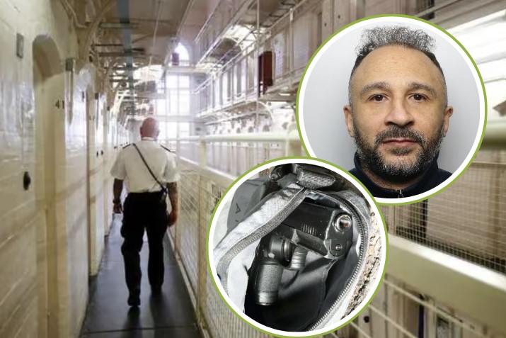 Photo shows loaded gun thrown from car during police chase in Sheffield ...