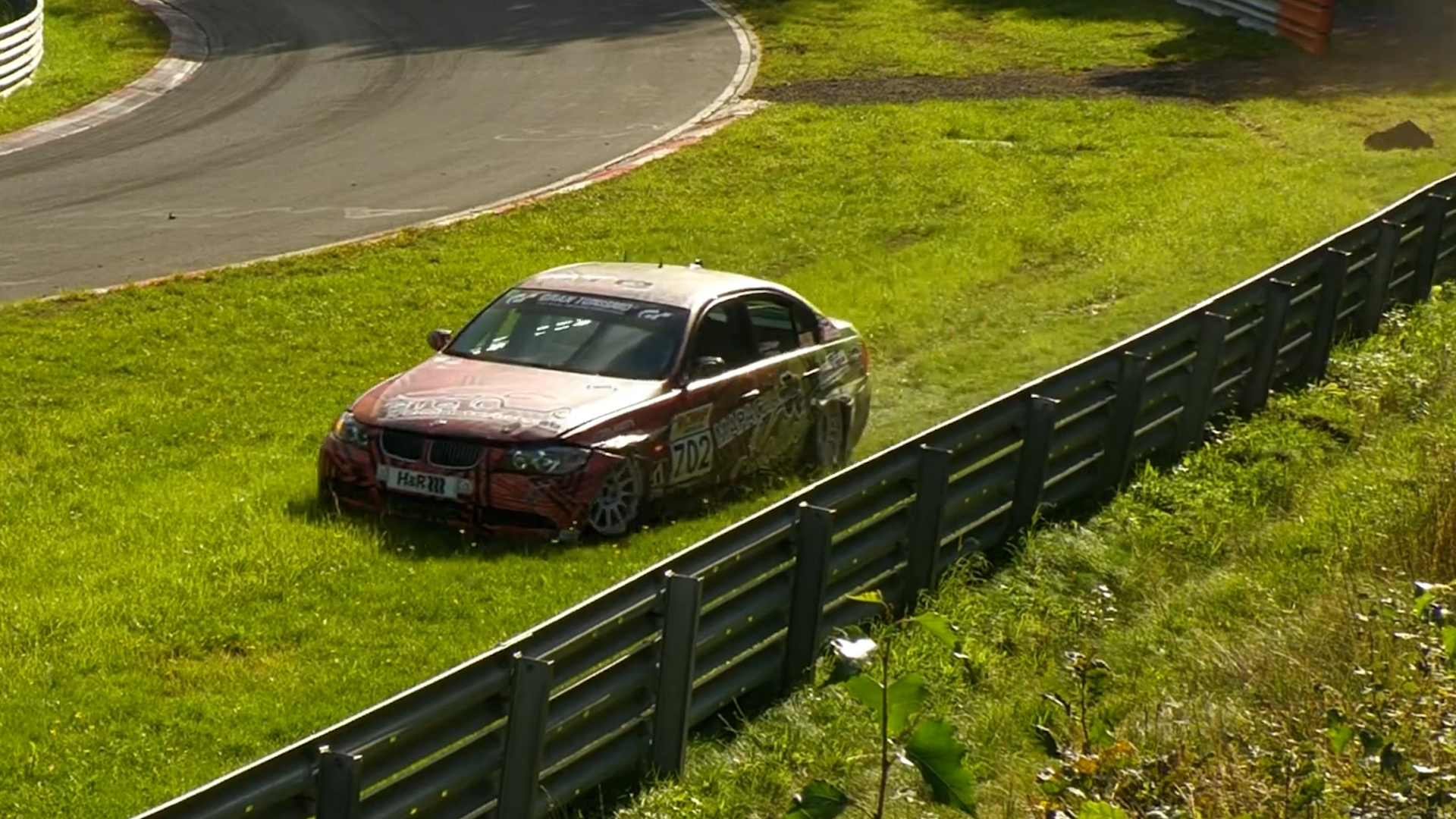 Nürburgring Crash BMW 325i E90 - NLS Race Nordschleife