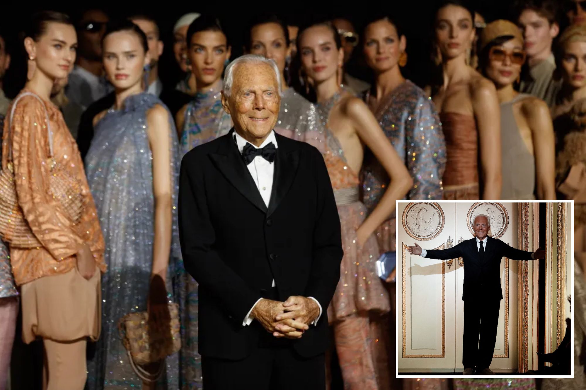 Fashion designer Giorgio Armani’s will instructs heirs to gradually ...