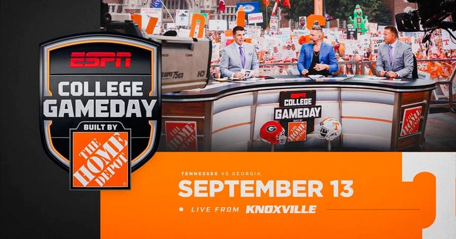 What to know about the ESPN College GameDay schedule for Tennessee-Georgia
