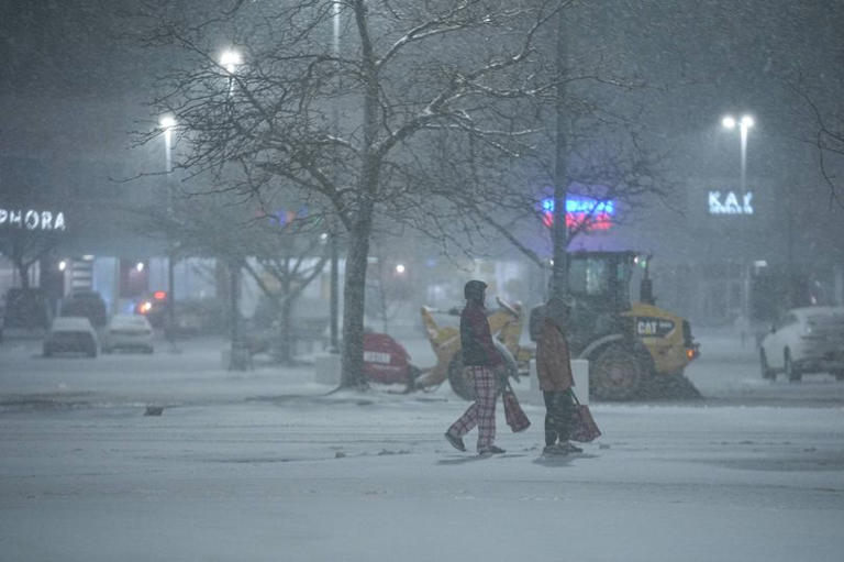 Exact time snow will fall in NYC as map reveals unusual winter 2025-26 ...