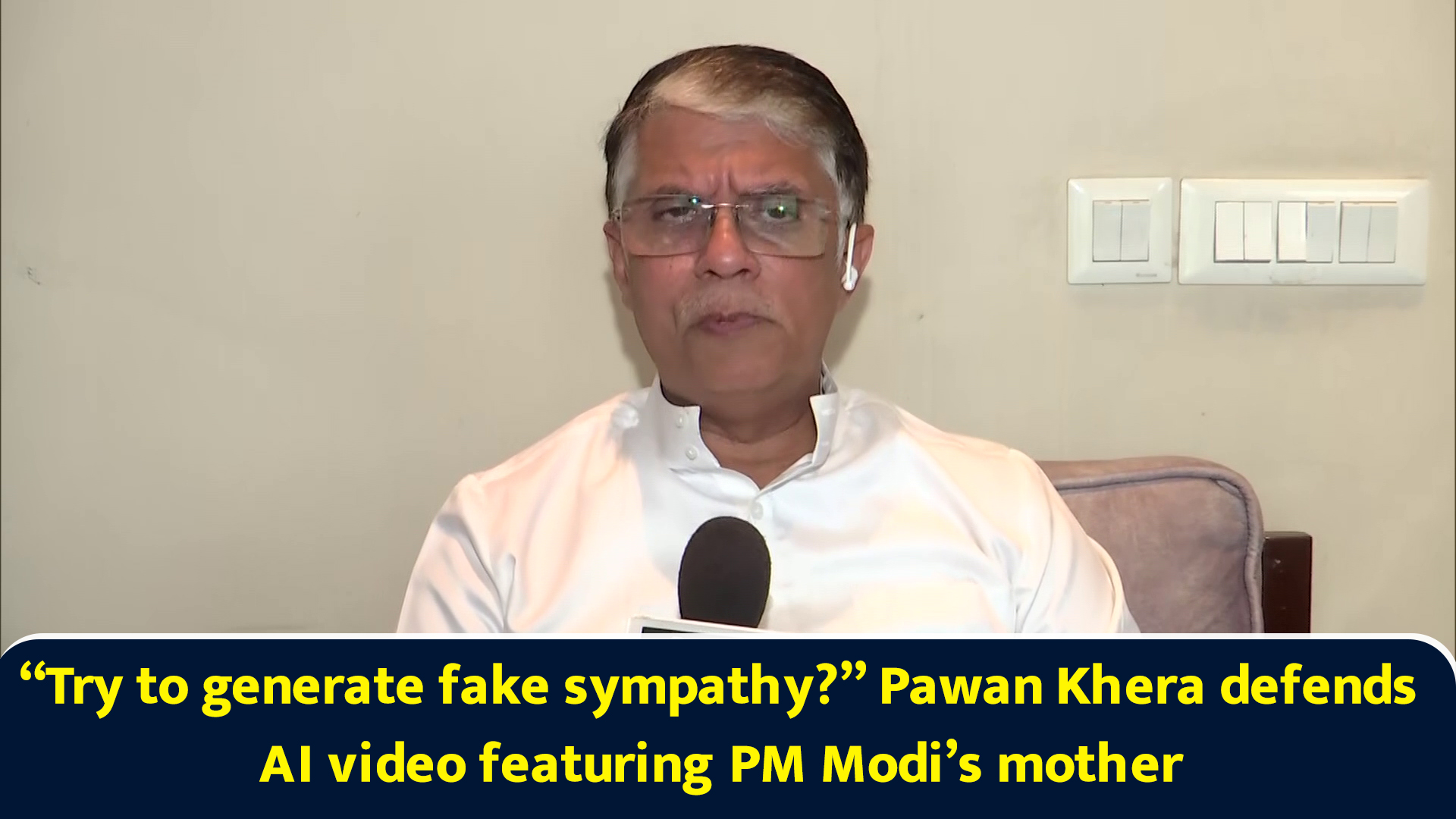 “Try to generate fake sympathy?” Pawan Khera defends AI video featuring ...