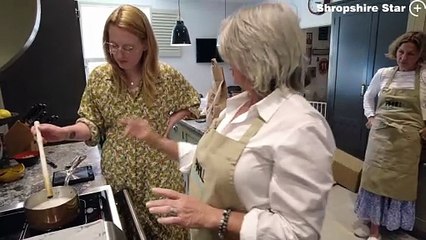 Great British Bake Off star Nicky Laceby shows Shropshire Star's Meg ...