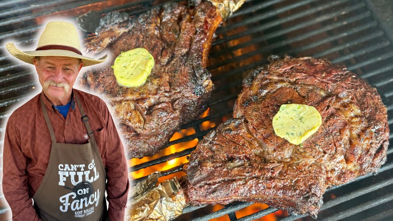 Top Steak Grilling Tips - Ribeye Steak with Cowboy Butter