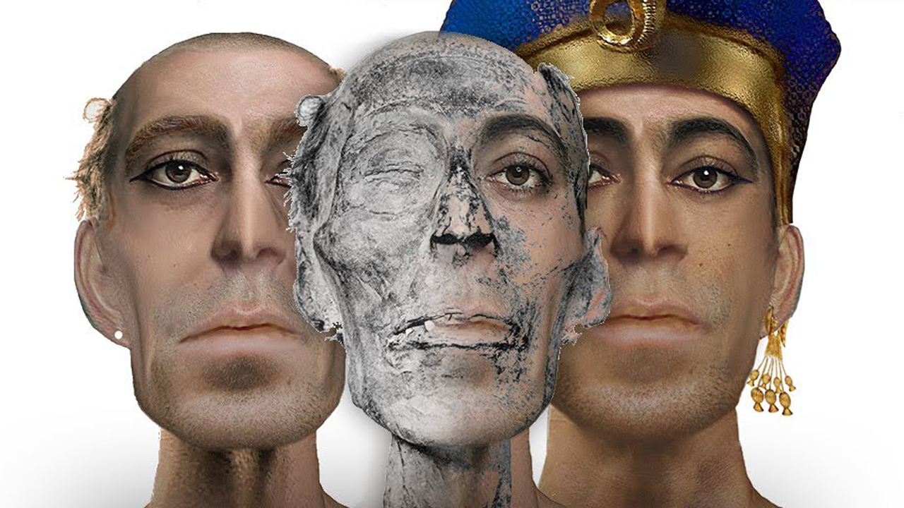 Pharaoh Ramses II Facial Reconstruction From Mummy