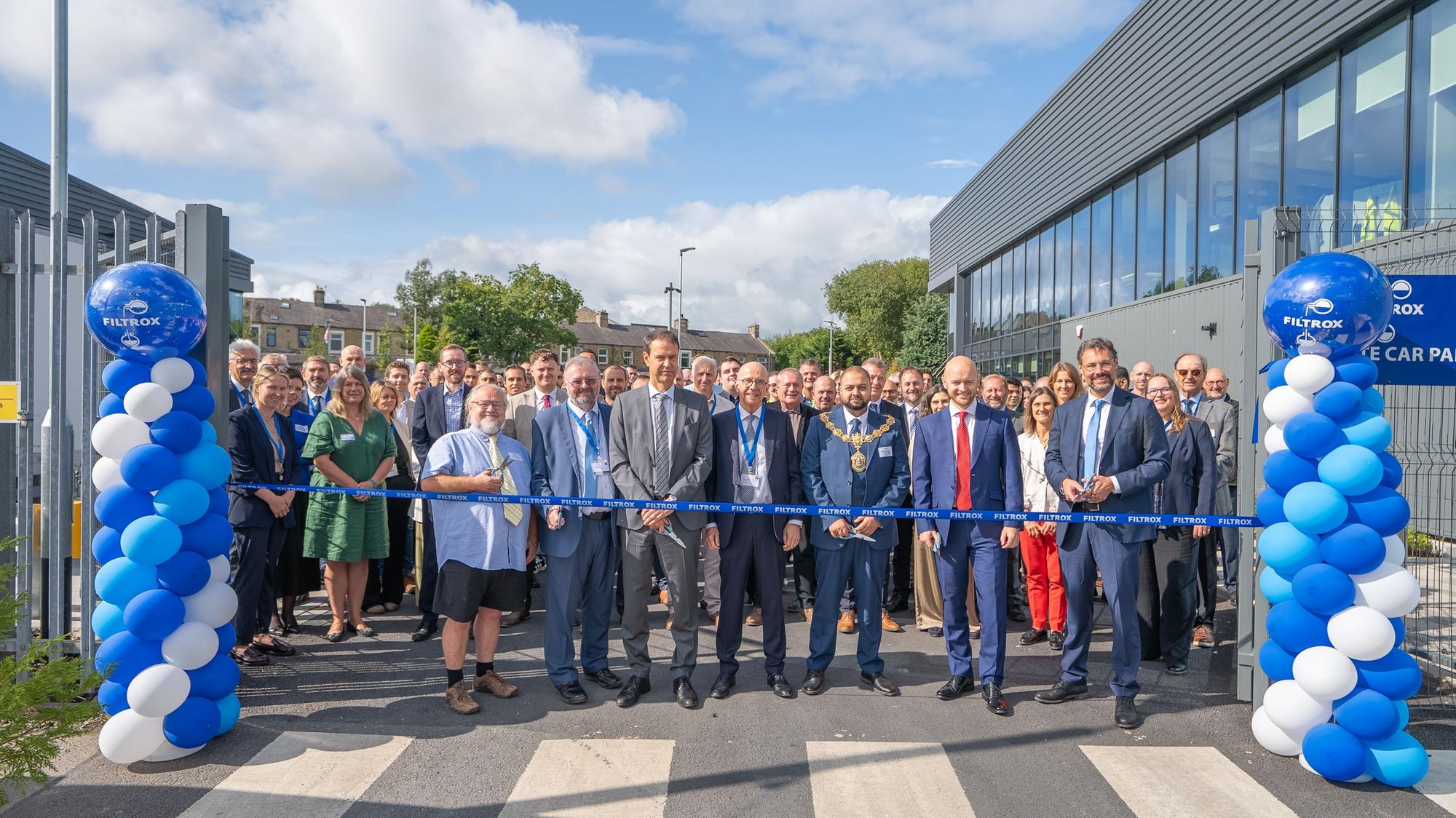FILTROX opens extended Barnoldswick facility