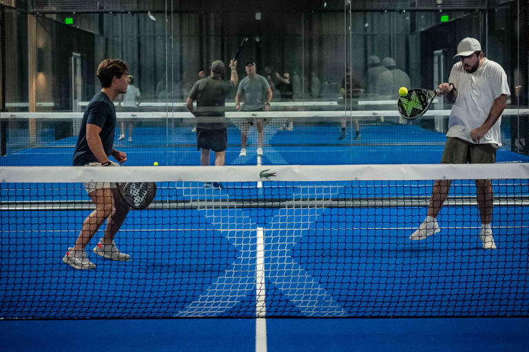Miami's Padel X opens upscale, eight-court indoor racquet facility in ...