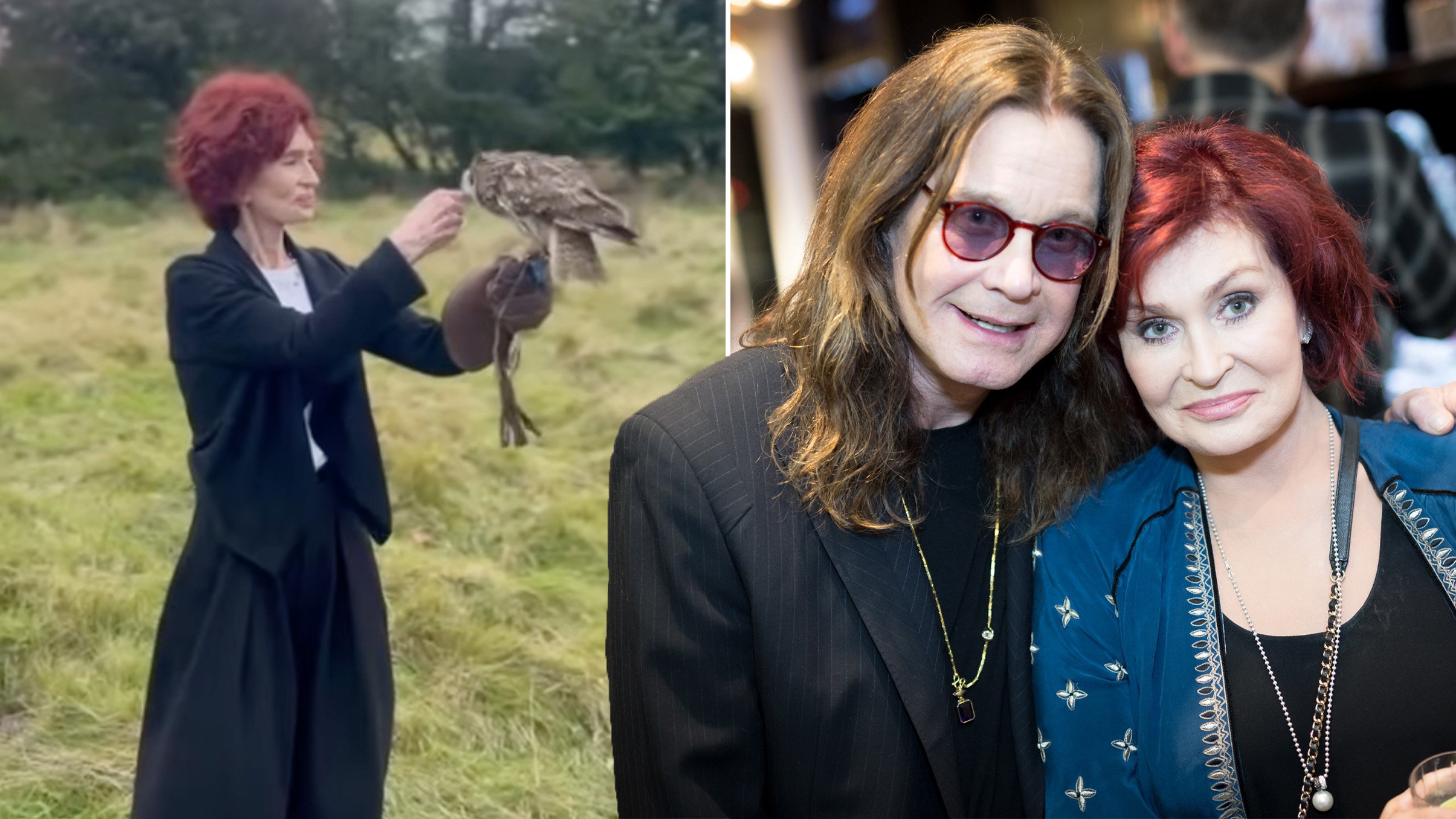 Sharon Osbourne seen for first time since Ozzy's death